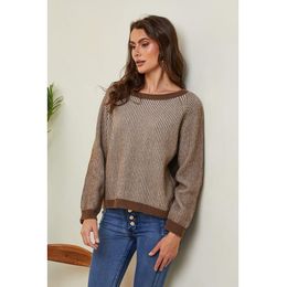 Jos&eacute;fine Pullover "Barcs" in Braun - 71% | Gr&ouml;&szlig;e L | Damen-pullover-cardigans