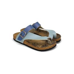 Calceo Zehentrenner in Hellblau/ Blau - 74% | Gr&ouml;&szlig;e 35 | Damen-sandalen