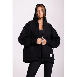 Onamaste Sweatjacke "Flow" in Schwarz - 68% | Gr&ouml;&szlig;e S/M | Damen-sweatshirts-jacken