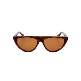 Polaroid Damen-Sonnenbrille in Braun/ Orange - 62% | Gr&ouml;&szlig;e 54 | Damen-brillen