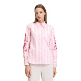Betty Barclay Bluse in Rosa/ Wei&szlig; - 64% | Gr&ouml;&szlig;e 40 | Damen-blusen