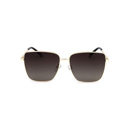 Polaroid Damen-Sonnenbrille in Gold/ Braun - 60% | Gr&ouml;&szlig;e 59 | Damen-brillen