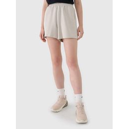 4F Sweatshorts in Beige - 80% | Gr&ouml;&szlig;e M | Damenhosen