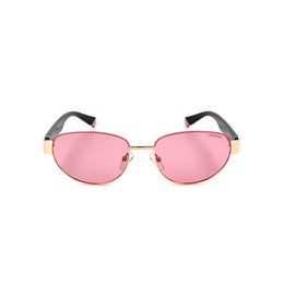 Polaroid Damen-Sonnenbrille in Schwarz/ Rosa - 73% | Gr&ouml;&szlig;e 54 | Damen-brillen