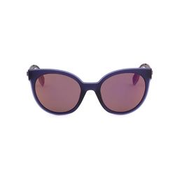 Adidas Damen-Sonnenbrille in Lila/ Rot - 65% | Gr&ouml;&szlig;e 52 | Damen-brillen