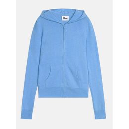 Just Cashmere Kaschmir-Cardigan "Debbie" in Hellblau - 54% | Gr&ouml;&szlig;e S | Damen-pullover-cardigans