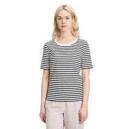 BETTY & CO BETTY & CO Shirt in Wei&szlig;/ Dunkelblau - 63% | Gr&ouml;&szlig;e S | Damen-tops