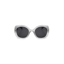 Polaroid Damen-Sonnenbrille in Grau/ Schwarz - 70% | Gr&ouml;&szlig;e 52 | Damen-brillen