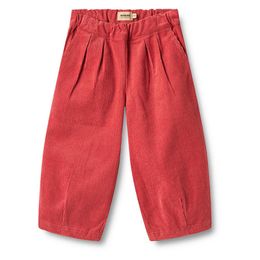 Wheat Cordhose "Juno" in Rot - 51% | Gr&ouml;&szlig;e 116 | Kinderhosen