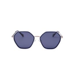Polaroid Damen-Sonnenbrille in Blau - 64% | Gr&ouml;&szlig;e 56 | Damen-brillen