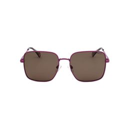 Polaroid Damen-Sonnenbrille in Lila/ Braun - 69% | Gr&ouml;&szlig;e 56 | Damen-brillen