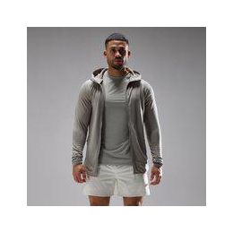 Myprotein MP Trainings-Hoodie Ultra Gridded f&uuml;r Herren &ndash; Fossil - XS