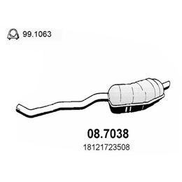 Asso Endschalld&auml;mpfer 087038 f&uuml;r BMW