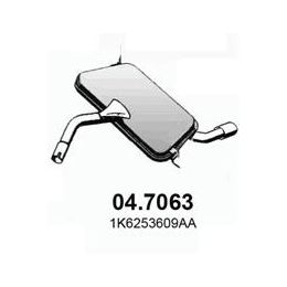 Asso Endschalld&auml;mpfer 047063 f&uuml;r VW