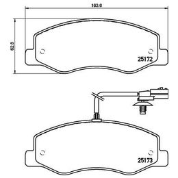 Brembo Bremsensatz-Vorn und hinten SG00000F2G Bremsensatz, Scheibenbremse vorne rechts links innenbel&uuml;ftet 302mm f&uuml;r RENAULT VAUXHALL OPEL NISSAN 4406