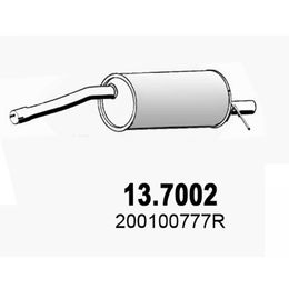 Asso Endschalld&auml;mpfer 137002 f&uuml;r DACIA