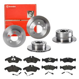 Brembo Bremsensatz, Scheibenbremse sg00000eek Hinterachse Voll 258mm 12mm f&uuml;r MERCEDES-BENZ VW SKODA AUDI