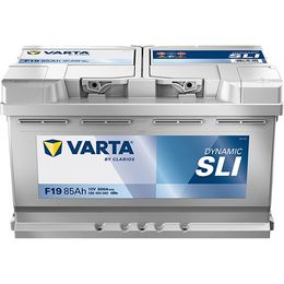 Varta Starterbatterie DYNAMIC SLI 12 V, 85 Ah, 800 A 585400080K262 12V 85Ah 800A f&uuml;r RENAULT HYUNDAI VW FIAT TOYOTA AUDI MERCEDES-BENZ VOLVO BMW OPEL