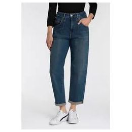 High-waist-Jeans Herrlicher "Brooke Denim", Damen, Gr. 27, N-Gr, gusty, Denim/Jeans, Obermaterial: 97% Baumwolle, 3% Elasthan, loose fit 7/8-L&auml;nge, Jeans High-Waist-Jeans, mit lockerer Passform