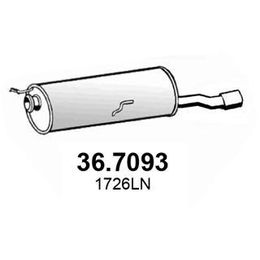 Asso Endschalld&auml;mpfer 367093 f&uuml;r TALBOT