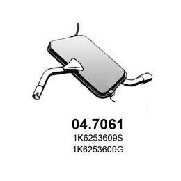Asso Endschalld&auml;mpfer 047061 f&uuml;r VW