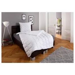 Microfaserbettdecke OTTO HOME "Fantasy", wei&szlig;, B:135cm L:200cm, Bezug: 100% Baumwolle. F&uuml;llung: 100% Polyester, Bettdecken, Microfaserbettdecke, Bettdecken, in 3 Bezugsqualit&auml;ten f&uuml;r Sommer, Winter