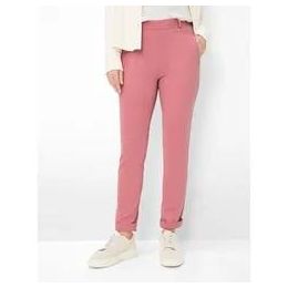 Chinohose RAPHAELA BY Brax "Style DamenpulloverTH", Damen, Gr. 46, Normalgr&ouml;&szlig;en, cherryrot, 53% Baumwolle, 38% Polyamid, 9% Elasthan, Hosen Chinohose