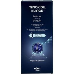 Minoxidil Klinge M&auml;nner 50 mg/g Schaum 190 g