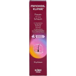 Minoxidil Klinge Frauen 50 mg/g Schaum 95 g