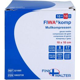 Fink & Walter Mullkompressen 10x10 cm steril 8fach 100 St