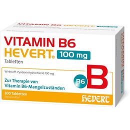 Vitamin B6 Hevert 100 mg Tabletten 200 St