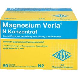Verla-Pharm Arzneimittel GmbH & Co. KG Magnesium Verla N Konzentrat Plv.z.H.e.L.z.Einn. 500 St