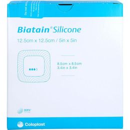 Biatain Silicone Schaumverband 12,5x12,5 cm 10 St