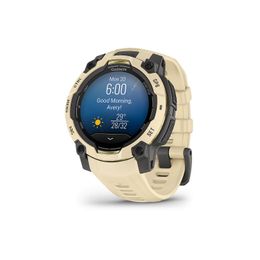 Garmin Smartwatch Instinct 3 AMOLED citrine/grau, Geh&auml;usegr&ouml;&szlig;e 45 mm
