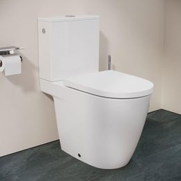 Laufen CADA Toilette bodenstehend, H824CD14000001+H891CD10000001+H827CD20007621,