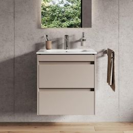 Duravit Plinero Schrank mit Waschtisch, 2 Ausz&uuml;ge, 23026300002+PL6742091910000,