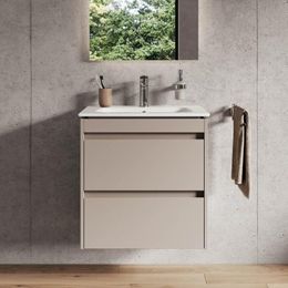 Duravit Plinero Schrank mit Waschtisch, 2 Ausz&uuml;ge, 23026332002+PL6742091910000,