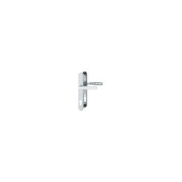 Hoppe New York 099KH/3346/1810 Profilt&uuml;r-Garnitur | Alu F1 | PZ | TS 67-72mm | f&uuml;r Innent&uuml;ren | mit Hochhaltefeder, 3257645)