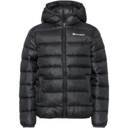 Champion LEGACY Outdoor Steppjacke Kinder - Gr&ouml;&szlig;e 140 - schwarz