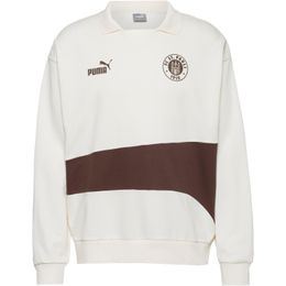 Puma FC St. Pauli Sweatshirt Herren - Gr&ouml;&szlig;e XL - beige