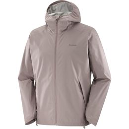 Salomon OUTSCAPE 2L Hardshelljacke Herren - Gr&ouml;&szlig;e L - braun