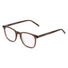 Tommy Hilfiger TH1814 Brille Herren | Fassung: Vollrand, Quadratisch, Braun Transparent