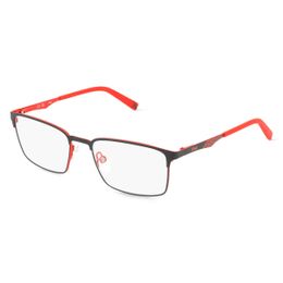 Fila VFI886L Brille Teenager | Fassung: Vollrand, Quadratisch, Schwarz Matt