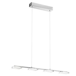 Eglo Leuchten Eglo CARTAMA Pendelleuchte LED Chrom, 4-flammig