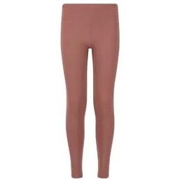 Trainingstights Endurance "Basia", Jungen, Gr. 140, EURO-Gr&ouml;&szlig;en, kastanie, 77% Polyamid, 23% Elasthan, unifarben, Hosen, Aus atmungsaktivem Material mit 4-Way-Stretch