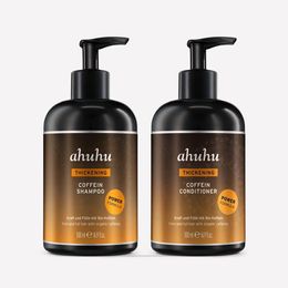 Coffein Shampoo & Conditioner Power Formula f&uuml;r kr&auml;ftige Haare - ahuhu THICKENING