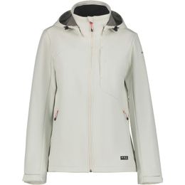 Icepeak Damen Softshelljacke Burnet Powder (Gr&ouml;&szlig;e: 40)