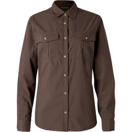 Pinewood Bluse InsectSafe Poplin Dark Olive (Gr&ouml;&szlig;e: XXL)