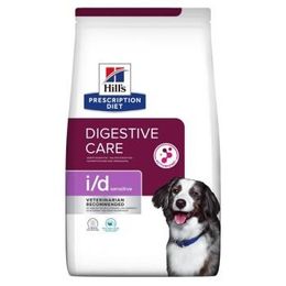 Hill's Hill's Prescription Diet i/d Sensitive Trockenfutter f&uuml;r Hunde, Adult, mit Ei und Reis zur Unterst&uuml;tzung der Verdauung 12 kg