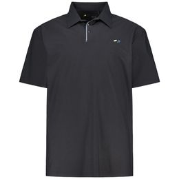 Herren Gro&szlig;e Gr&ouml;&szlig;en | Pfundskerl p ACTIVE Funktions-Poloshirt, schnelltrocknend Farbe schwarz Gr&ouml;&szlig;e: 5XL
